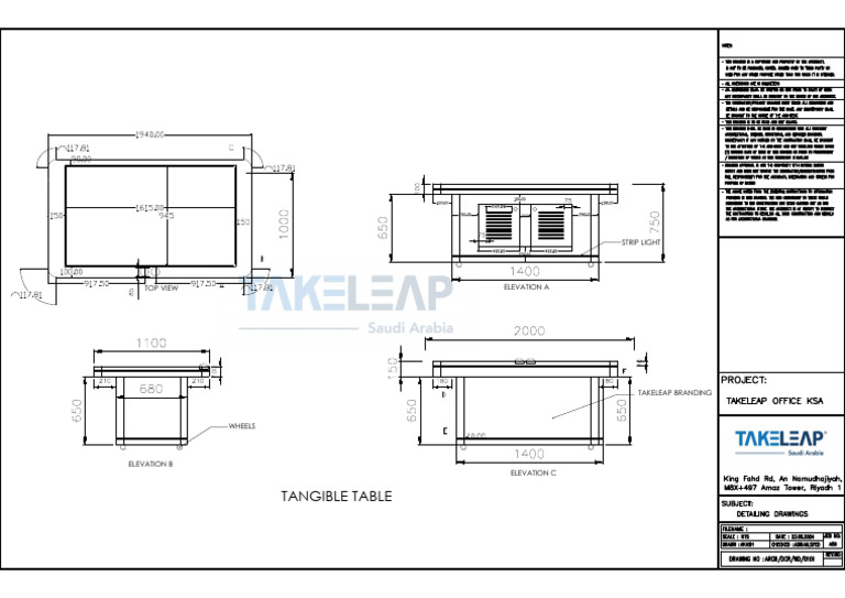 Strip Light Design Plans | PDF