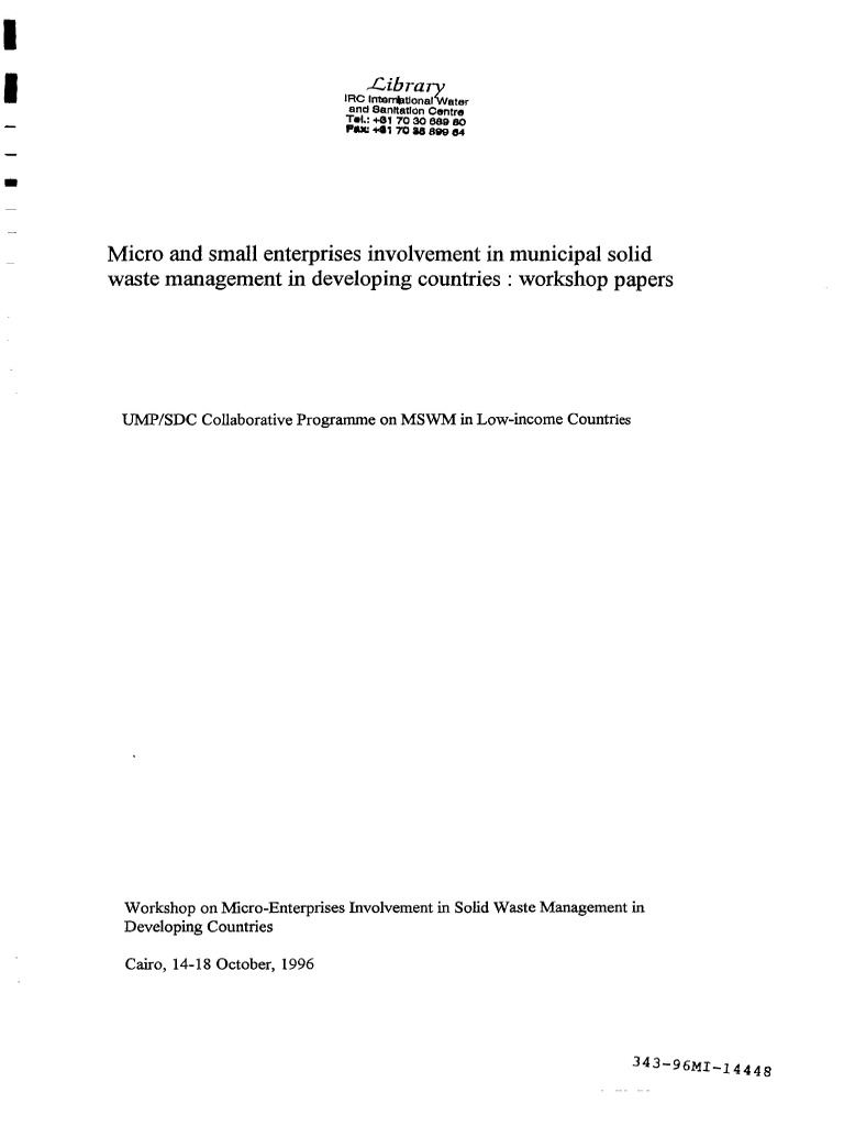 Solid Waste Management | PDF | Waste Management | Waste