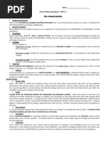 Science Fair Report Guidelines | PDF | Chart | Experiment