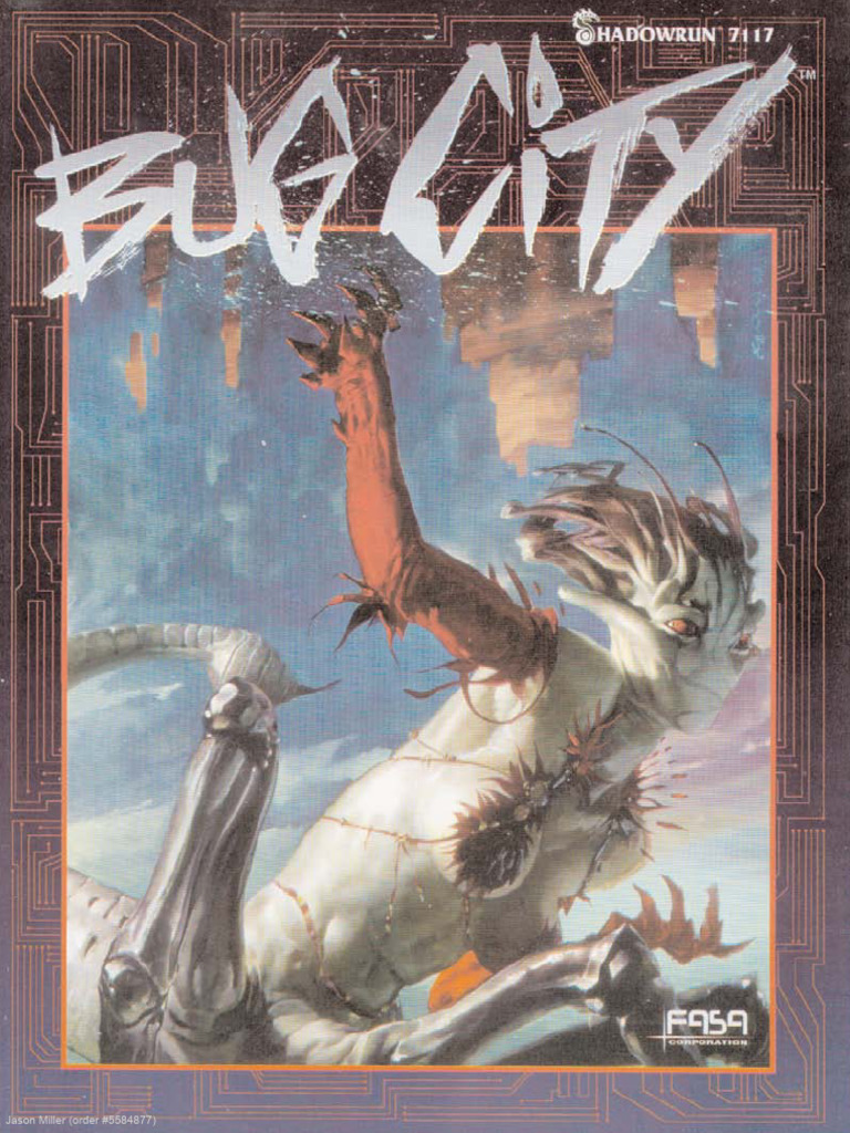 Bug City: Shadowrun Insect Spirits Guide | PDF | Insects
