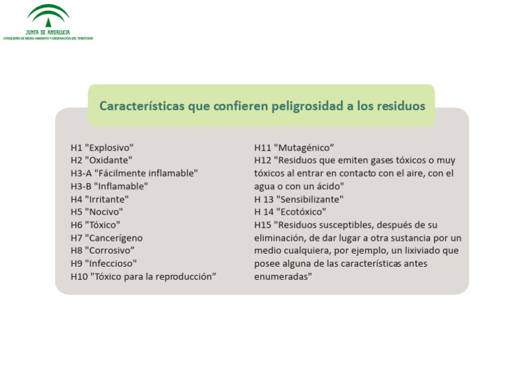 Peligrosidad de Residuos Químicos | PDF
