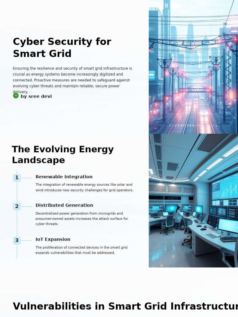 Smart Grid Cybersecurity Strategies | PDF | Security | Computer Security