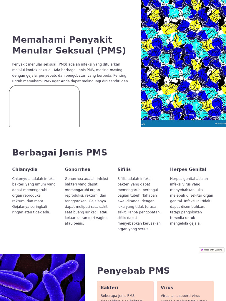 Memahami Penyakit Menular Seksual PMS | PDF