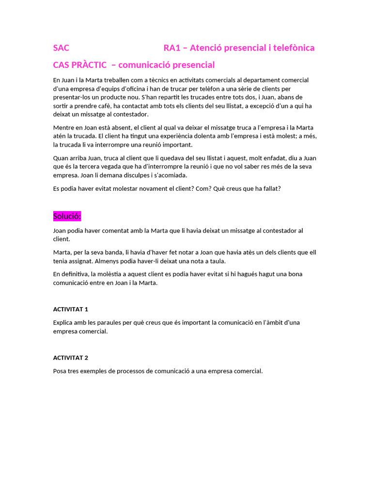 Ferran SAC - UF1 - Pràctica1 | PDF