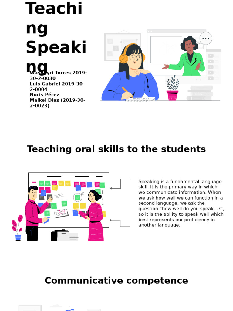 Teaching Speaking Presentation | PDF | Planets | Saturn