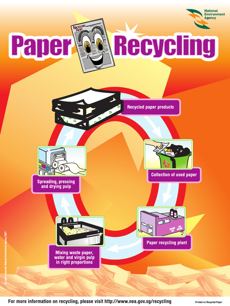PAPER Recycle Process Poster | PDF
