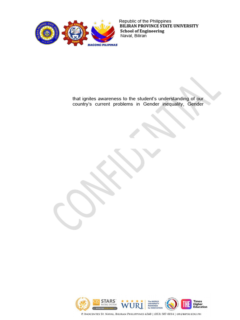 Course Outline -GE GS | PDF | Gender | Gender Studies