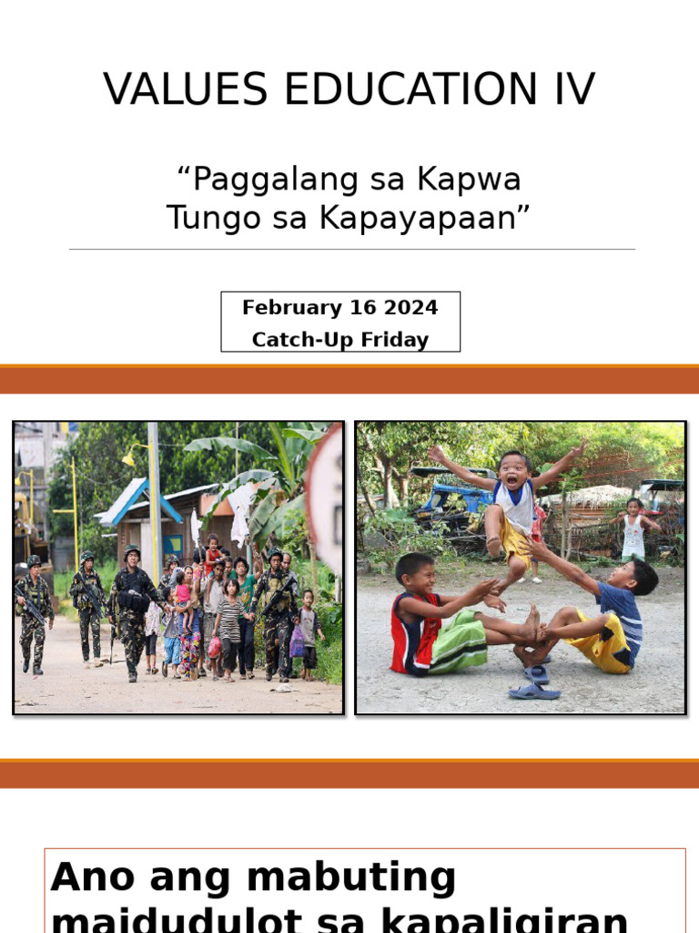 Grade 4 Cuf - Week 1 - PPT | PDF