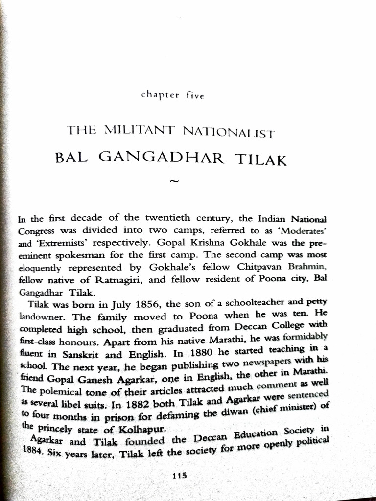 B. G. Tilak | PDF