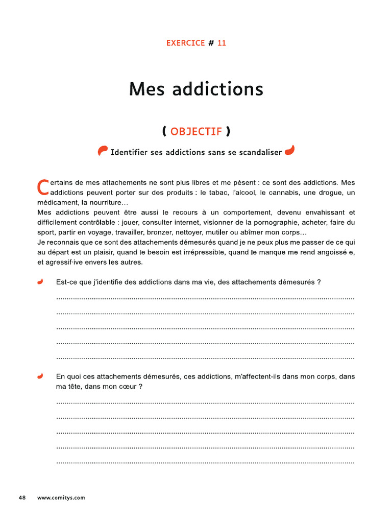 Mes Addictions | PDF