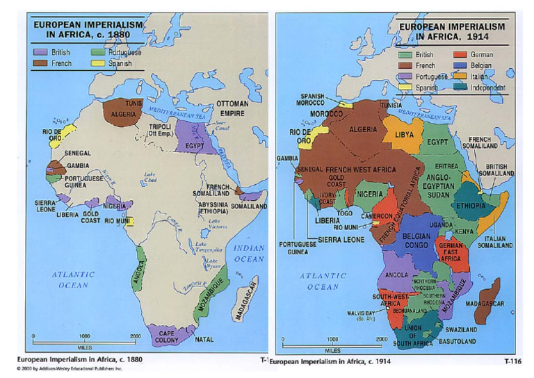 Africa Before and After 1885 | PDF
