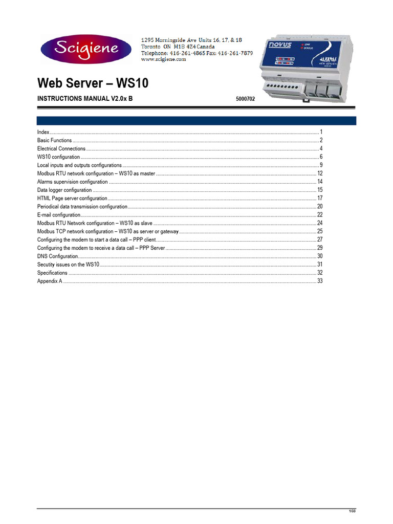 WebServer_Manual1 | PDF | File Transfer Protocol | Computer Network
