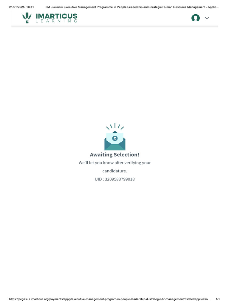 IIM Lucknow Executive Management Programme in People Leadership and ...