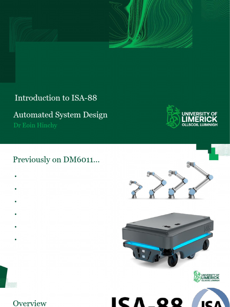 Week 11 DM6011 ISA88 S88 | PDF | Information | Chemical Reactor