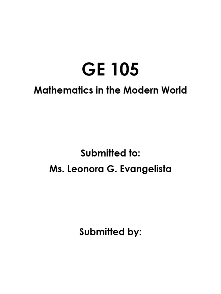 Additional WorksheetsGE 105 | PDF | Proposition | Numbers