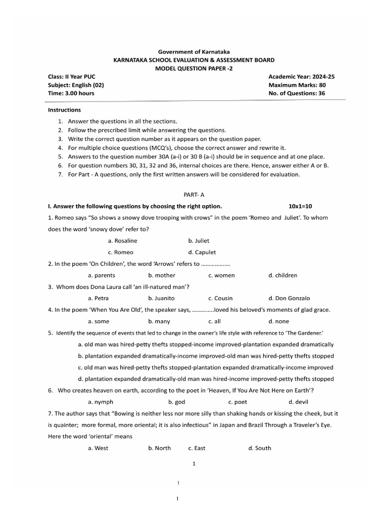 02 English MQP 2-1 | PDF