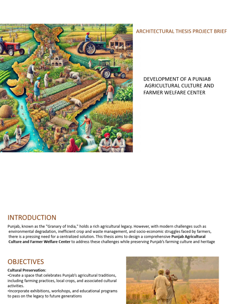 Punjab Farmer Welfare Center Design | PDF | Agriculture | Sustainable ...