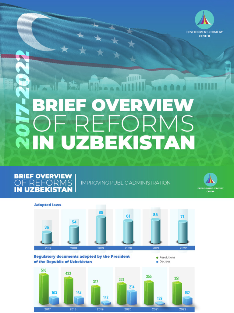 Brief overview of reforms in Uzbekistan (2) | PDF | Central Asia ...