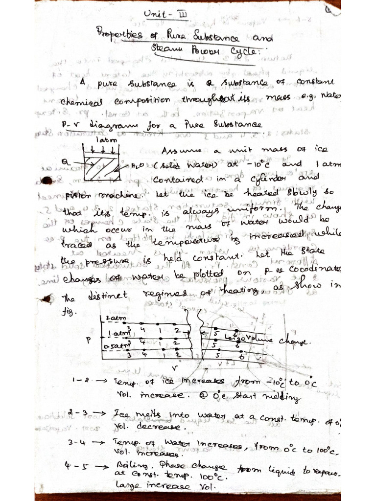 Properties of Pure Substance | PDF