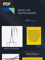 Normal Delivery Instrument Sets | PDF | Uterus | Surgical Suture
