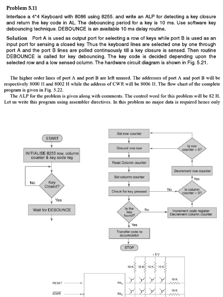 Interfacing Keyboard 2 | PDF