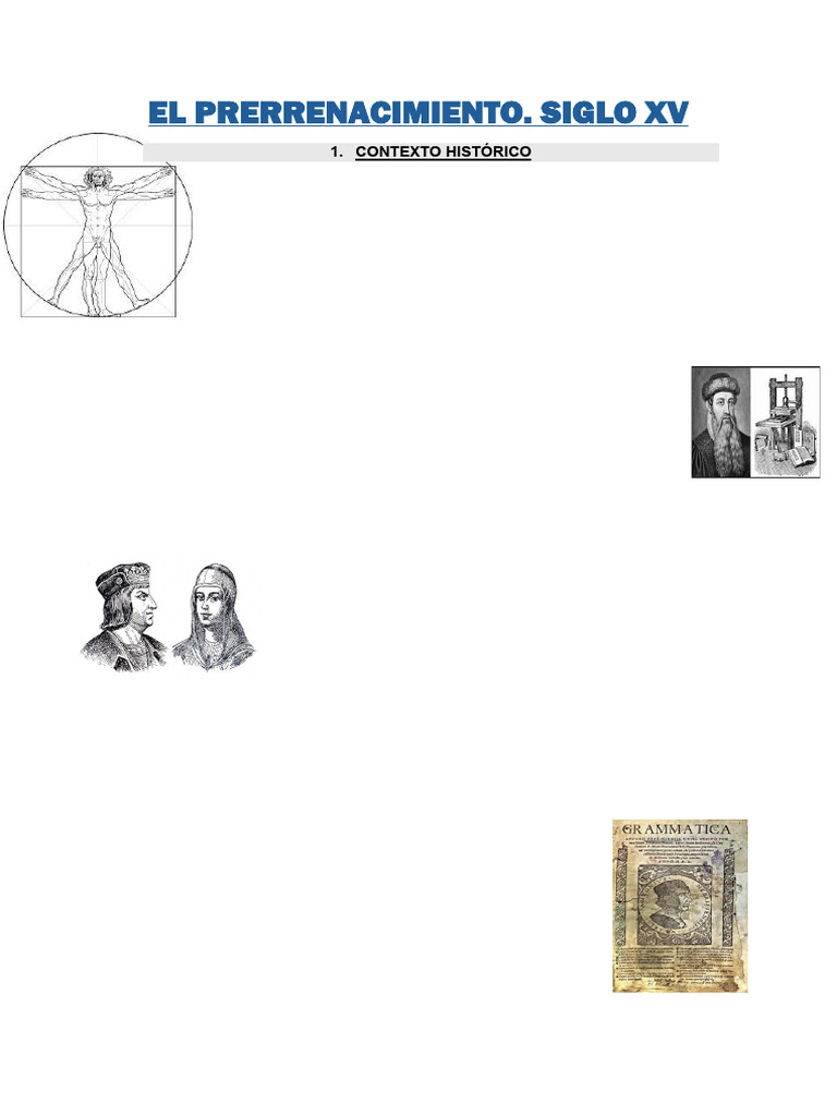 El Prerrenacimiento | PDF