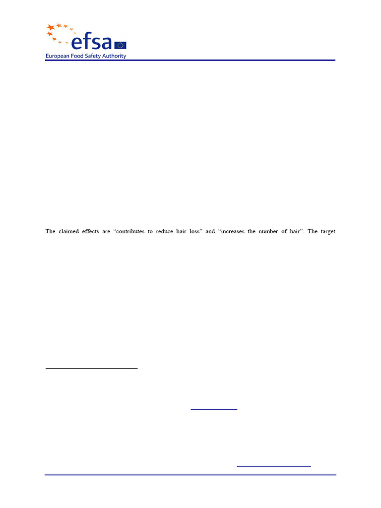EFSA Journal - 2012 - Scientific Opinion On The Substantiation of A ...
