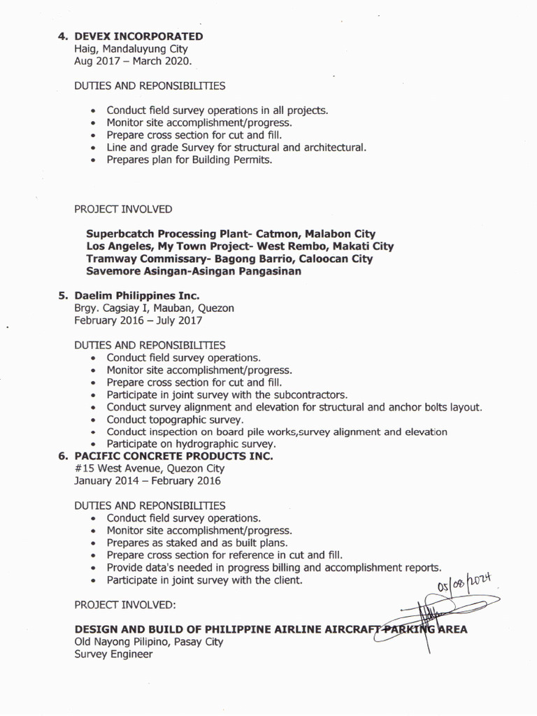 Resume 3 | PDF