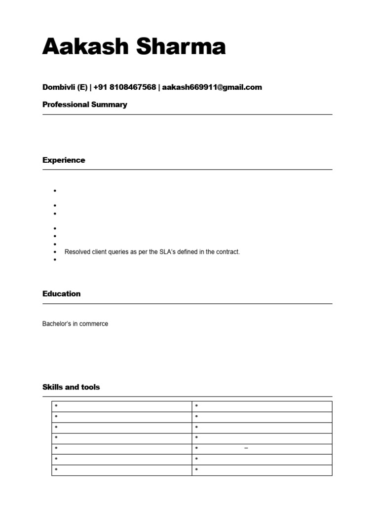 Aakash Sharma | PDF | Business