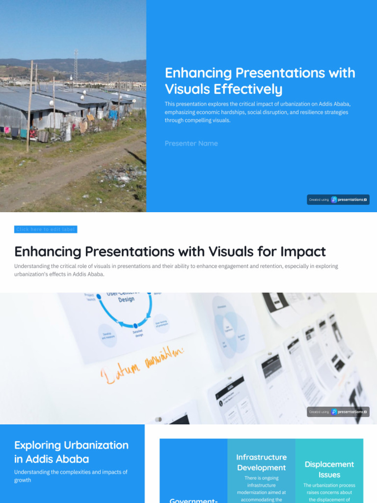 Enhancing Presentations With Visuals | PDF