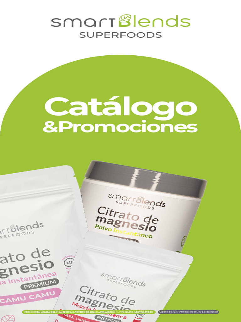 Catalogo Smart Blends PVP | PDF