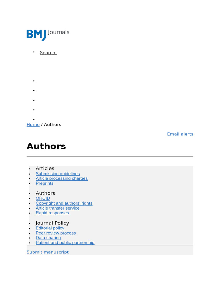 BMJ 2 | PDF | Open Access | Academia