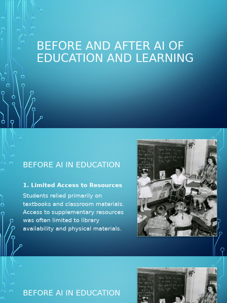 AI's Impact on Education Transformation | PDF | Artificial Intelligence ...