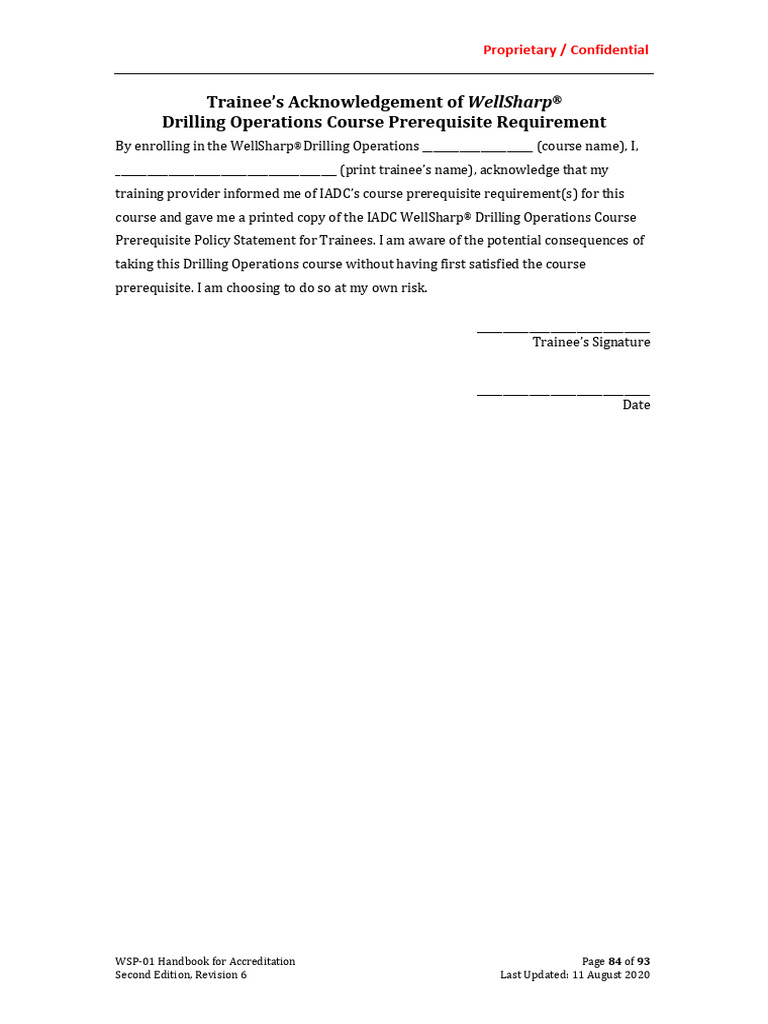 Prerequisite Form Compressed | PDF