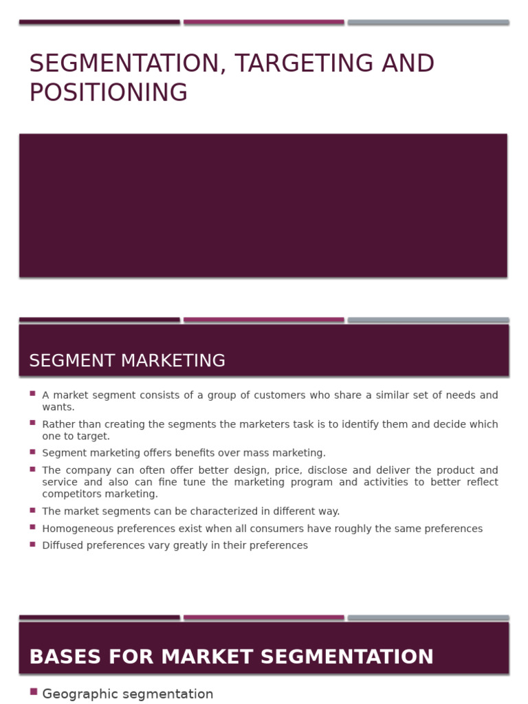 Marketing | PDF | Market Segmentation | Marketing