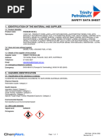 Diesel 50 Safety Data Sheet | PDF | Firefighting | Safety