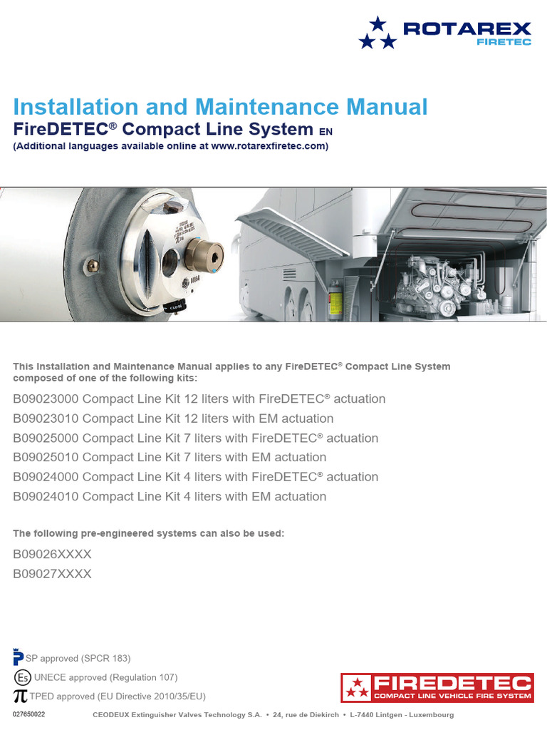 Firetec CLS Design and Installation Manual | PDF | Pipe (Fluid ...