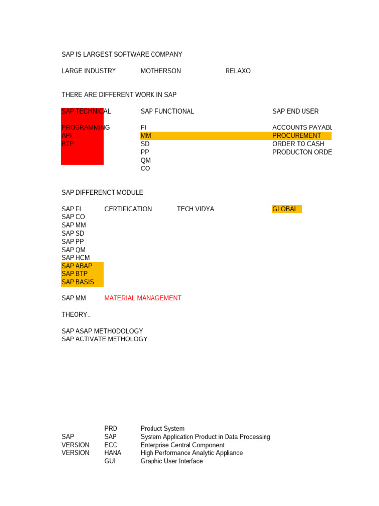 SAP MM | PDF | Inventory | Valuation (Finance)