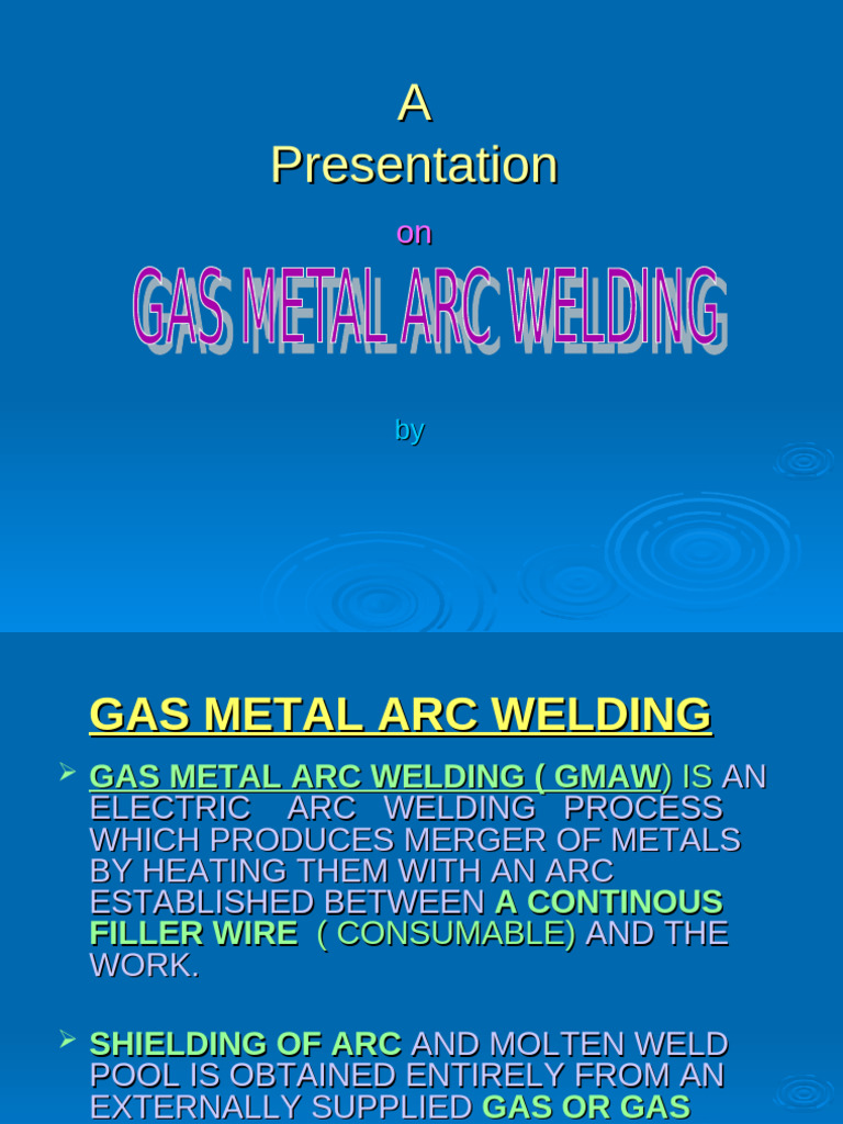 GMAW | PDF | Welding | Construction