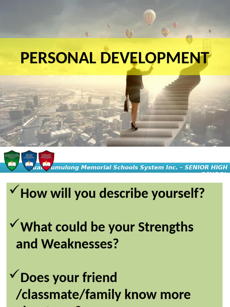 Module 1 KnowingOneself APHS | PDF | Personal Development | Self Concept