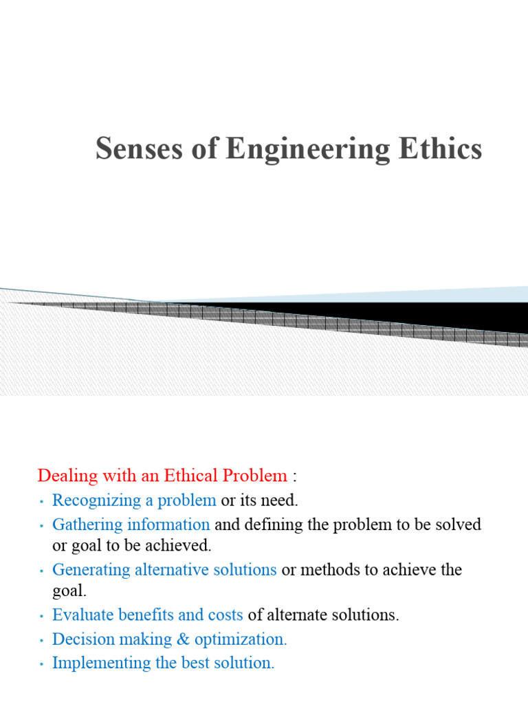 Senses of Engineering Ethics | PDF