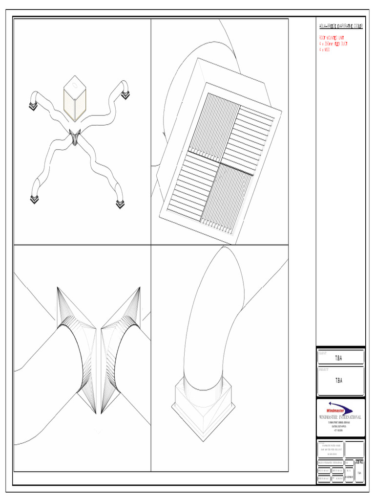 Aqua Breeze VR 180 Cooler With Duct Dropper | PDF