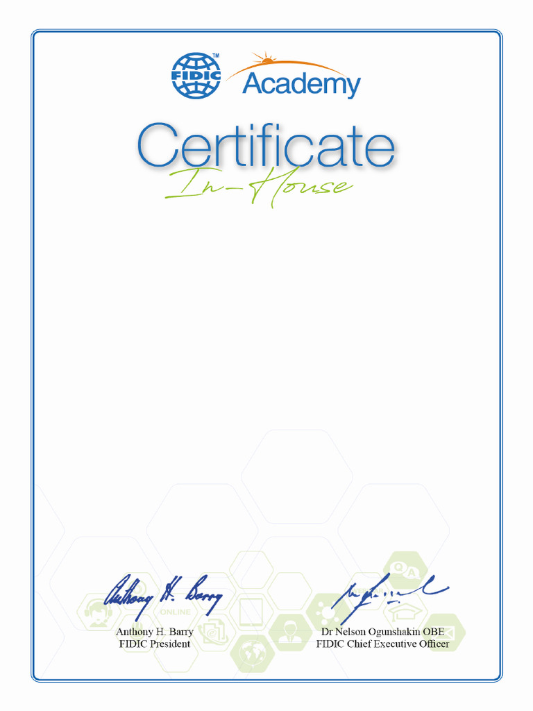 Mohamed Taha - FIDIC-2023-09415 | PDF