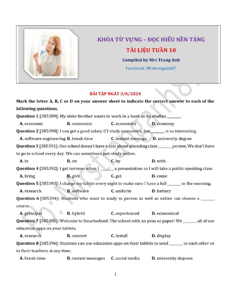 (TVCB) Bai Tap Tuan 10 11902348 513202492927PM | PDF