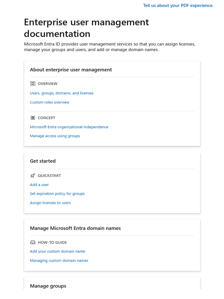 Entra Identity Users | PDF | User (Computing) | Application Software