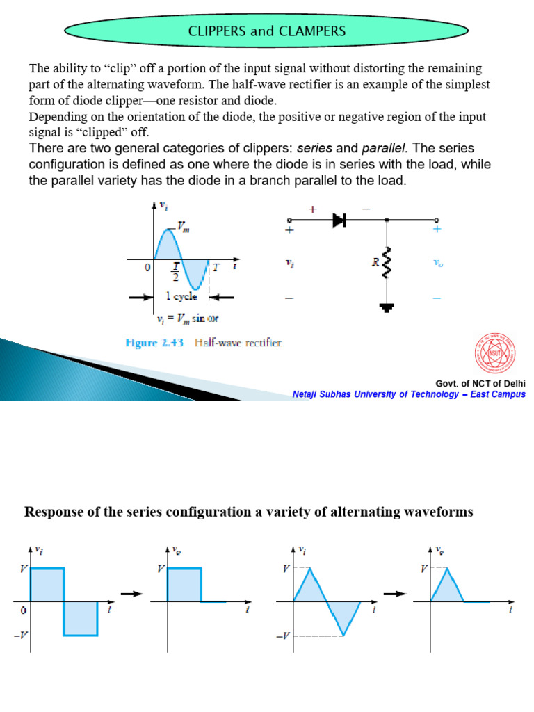 Lecture 3-3 | PDF | Diode | Electrical Components