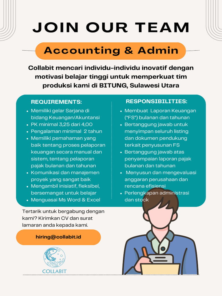 Collabit Accounting & Admin Job Post | PDF