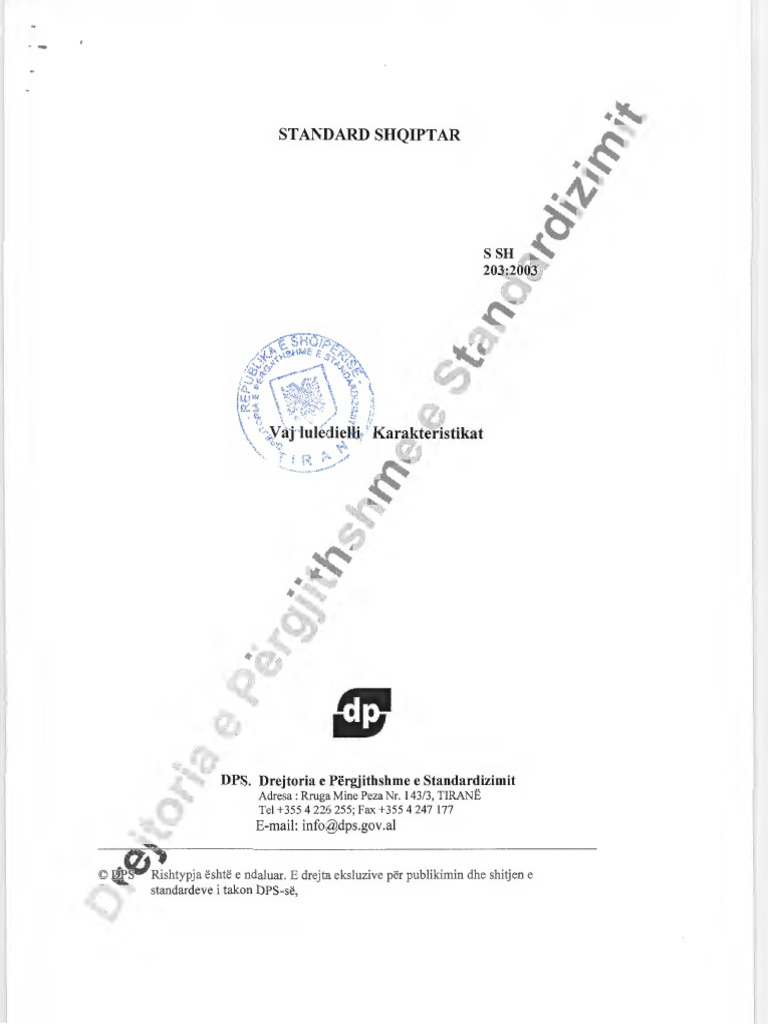 DPS-STASH-Vaj Luledielli Karakteristikat | PDF