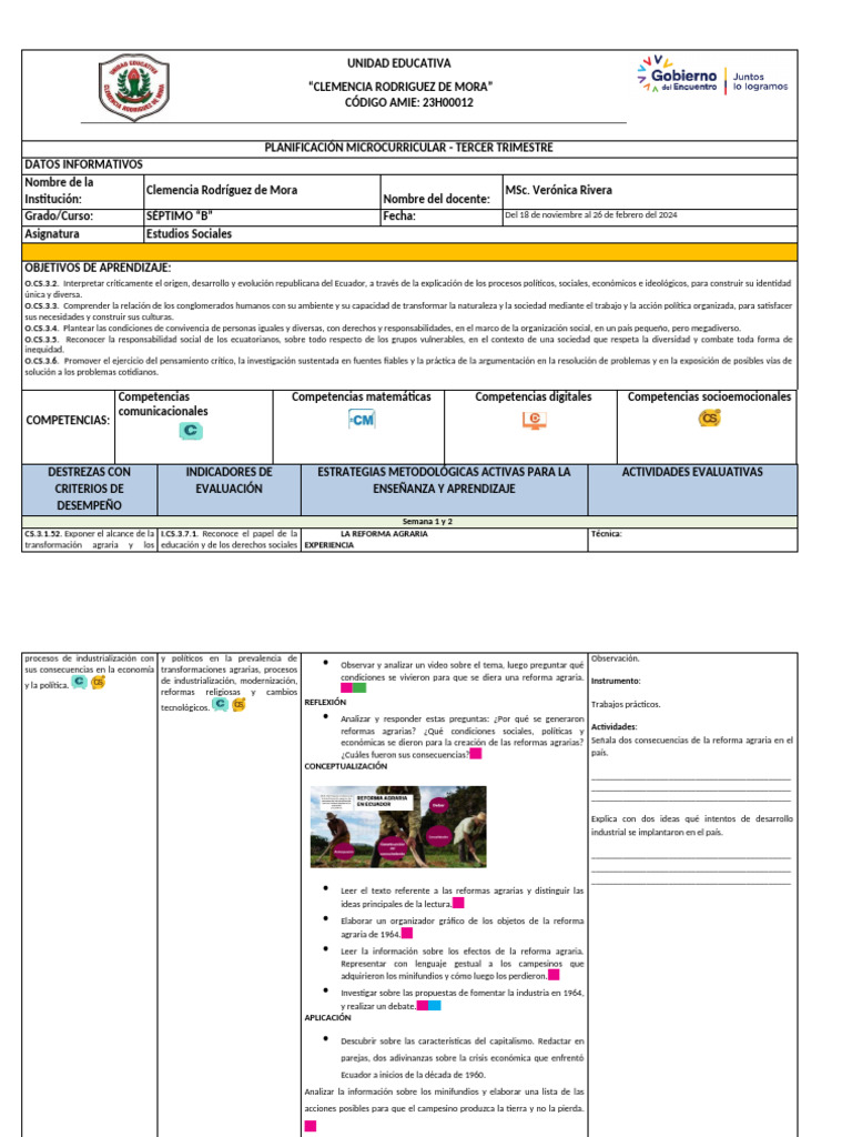 7mo-PUD 3 EESS | PDF | Dictadura | Migración humana