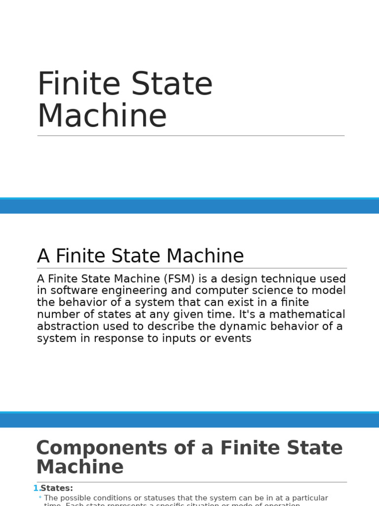 Lecture6 Software Design FSM (1) | PDF | System | Computer Engineering